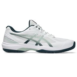 asics Herren Hallenschuh "COURT HUNTER FF", Gr. 46,5, wei&szlig;, Synthetik, Schuhe, besonders geeignet f&uuml;r Handball und Volleyball