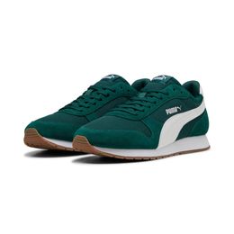 Puma Damen Sneaker "ST MILER", Gr. 41, gr&uuml;n, Textil, Schuhe, mit Mesh und Wildleder-Overlays, mit EVA-Zwischensohle