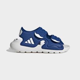 M&auml;dchen Badesandale "ALTASWIM 3 SANDALE F&Uuml;R KINDER", adidas Sportswear, Gr. 30, blau, Synthetik, Schuhe, Badelatschen f&uuml;r Kinder & Jugendliche