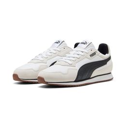 Puma Damen Sneaker "SOFTRIDE ST MILER", Gr. 40, wei&szlig;, Synthetik, mehrfarbig, Schuhe, mit klassischem Design, Obermaterial aus Synthetik,
