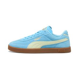 Puma Damen Sneaker "CLUB II ERA SUEDE", Gr. 37vibrant blau, apple spritz, Leder, unifarben, Schuhe, f&uuml;r aktiven Alltag, mit SOFTFOAM+ Einlegesohle,