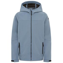 Killtec Jungen Softshelljacke "BYS SFTSHLL JCKT OT"stahlblau, Gr. 164, Softshell, Obermaterial: 90% Polyester, 10% Elasthan. Futter: 100% Polyester,