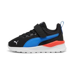 Puma Kinder Sneaker "ANZARUN LITE AC INF", Gr. 23, blau, Textil, unifarben, Schuhe, mit Klettverschluss, mit CMEVA-D&auml;mpfung, aus Textil