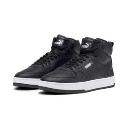 Puma Damen Winterboots "CAVEN 2.0 MID WTR", Gr. 44, schwarz, Synthetik, unifarben, Schuhe, kn&ouml;chelhoch, profilierte Gummilaufsohle, weiches