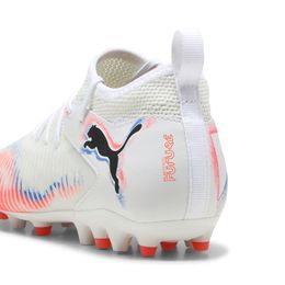 Puma M&auml;dchen Fu&szlig;ballschuh "FUTURE 8 MATCH MG JR", Gr. 35,5, wei&szlig;, Synthetik, Schuhe, f&uuml;r Kunstrasen und harten Naturrasen, mit leichtem