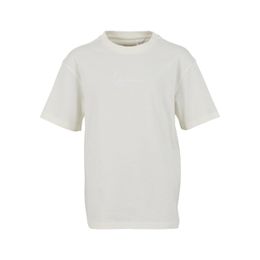 T-Shirt Karl Kani "Karl Kani Small Signature Essential Tee Junior", M&auml;dchen, Gr. 110/116, wei&szlig;, 100% Baumwolle, bedruckt, oversize, Rundhals, Shirts T-Shirt