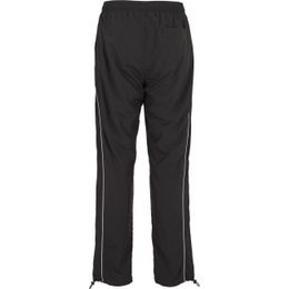 Urban Classics Herren Jogginghose "Urban Classics Piped Panel Trackpants", schwarz, Gr. XXL, gestreift, 100% Polyester, Hosen