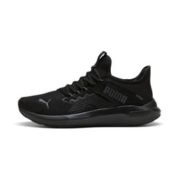 Puma Damen Laufschuh "SOFTRIDE ENZO 5 SLIP TECH", Gr. 42,5, schwarz, Textil, Schuhe, SLIPTECH Technologie: praktisches Anziehen ohne H&auml;nde