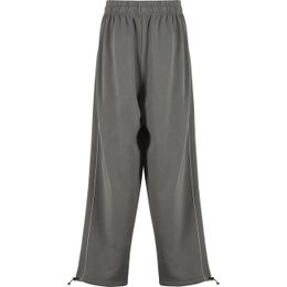 Karl Kani Herren Jogginghose "Karl Kani KK Os Sidestripe Sweatpants", grau, Gr. S, 65% Baumwolle, 35% Polyester, Hosen