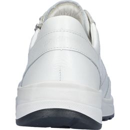Waldl&auml;ufer WALDL&Auml;UFER Herren Schn&uuml;rschuh "K-John", Gr. 10,5, wei&szlig;, Nappaleder, unifarben, Schuhe, Schn&uuml;rschuh, Bequemschuh, H-Weite, mit seitlichem