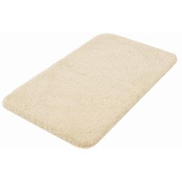 Badematte OTTO HOME, H:32mmcreme, Kunstfaser, Badematten, "Merida, Badvorleger, Badezimmer Teppich", Badteppich, Uni Farben, rechteckig, rund & als
