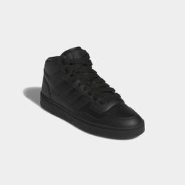 Herren Sneaker "RAPID COURT MID", adidas Sportswear, Gr. 42,5core schwarz, core schwarz, carbon, Synthetik, Schuhe