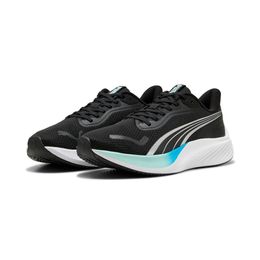 Puma Damen Laufschuh "POUNCE LITE", Gr. 38, schwarz, Textil, Schuhe, mit PROTREAD Gummilaufsohle, mit SOFTFOAM+ D&auml;mpfungstechnologie