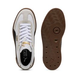 Puma M&auml;dchen Sneaker "CLUB II ERA JR", Gr. 37, schwarz-wei&szlig;, Leder, Schuhe, f&uuml;r Sportmode und Streetwear, mit SOFTFOAM+ Einlegesohle