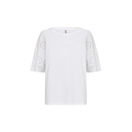 Blusentop soyaconcept "Soya Concept Shirt SC-LORAINE", Damen, Gr. XXL, 1000 wei&szlig;, Obermaterial: 100% Baumwolle, Blusen Blusentop