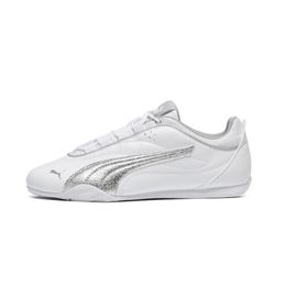 Puma Damen Sneaker "CATCH SOLEIL METALLIC WHISPER", Gr. 40Puma wei&szlig;, Puma silber, Synthetik, unifarben, Schuhe, f&uuml;r sportlichen Look, mit