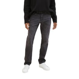 Tom Tailor Herren Slim-fit-Jeans "Josh", blau, Gr. 30, unifarben, Denim/Jeans, Obermaterial: 99% Baumwolle, 1% Elasthan, Jeans, im Five-Pocket Style