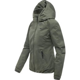 Ragwear Damen Outdoorjacke "Dizzie Tech", gr&uuml;n, Gr. XXXL, Obermaterial: 100% Polyester. Innenfutter: 100% Polyester, Jacken, Wasserdichte Damen