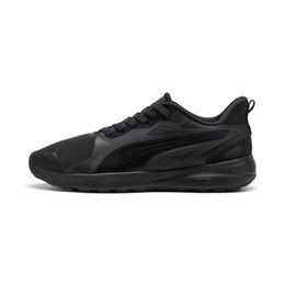 Puma Herren Sneaker "SOFTRIDE COSMIC STREET SLIPTECH", Gr. 45, schwarz, Textil, unifarben, Schuhe, Slip-on Sneaker