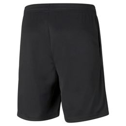Puma Herren Trainingsshorts "TEAMRISE TRAINING SHORTS", schwarz-wei&szlig;, Gr. S, unifarben, Interlock, Obermaterial: 100% Polyester, Hosen,