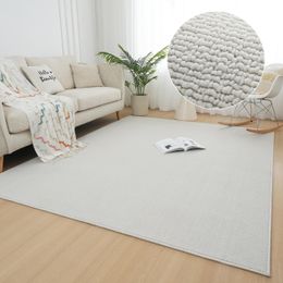 Teppich OTTO HOME, B:60cm H:10mm L:90cm, grau, Kunstfaser, Wohnzimmer, Teppiche, "Jola, Uni-Farben, besonders dichte Qualit&auml;t, Boho", Wohnzimmer,