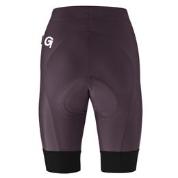 Gonso Damen Fahrradhose "SQlab GO W", lila, Gr. 52, 80% Polyamid. 20% Elastan, Hosen, Damen Radhose, Radlerhose mit speziellem SQlab Sitzpolster,