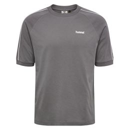 Hummel Funktionsshirt 'Club Rest Day' Herren Gr&ouml;&szlig;e XXL dunkelgrau / wei&szlig;