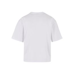 Karl Kani Herren T-Shirt "Karl Kani Woven Signature Chrome LOGo Crop Tee", wei&szlig;, Gr. XS, bedruckt, 100% Baumwolle, Shirts