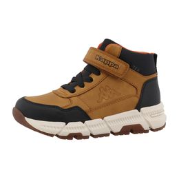 Kappa Jungen Winterboots "Nadjo", Gr. 31, schwarz, Synthetik, Schuhe, Winterschuhe, Winterstiefel, Snowboots, gef&uuml;ttert, wasserdicht