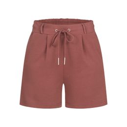 CLOUD 5IVE Damen Shorts "CLOUD 5IVE Shorts mit Tunnelzug und 2-Pockets", braun, Gr. L, unifarben, 90% Lyocell, 10% Polyester, Hosen