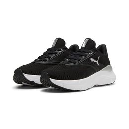 Puma Damen Trainingsschuh "SOFTRIDE MAYVE WN'S", Gr. 40, schwarz-wei&szlig;, Textil, Schuhe, gestricktes Obermaterial, leicht profilierte