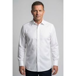 OLYMP Herren Businesshemd "Luxor modern fit", beige, Gr. 48, Web, Obermaterial: 100% Baumwolle, Hemden