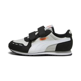 Puma Kinder Sneaker "CABANA RACER SL 20 V PS", Gr. 33ash gray, Puma wei&szlig;, Puma schwarz, Synthetik, Schuhe, f&uuml;r sportliche Aktivit&auml;ten und Streetwear,