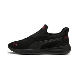 Puma Damen Walkingschuh "SOFTRIDE COSMIC SLIPTECH", Gr. 47, schwarz, Textil, unifarben, Schuhe, Slip-on Sneaker