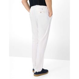 Brax Herren Chinohose "Style FABIO IN", wei&szlig;, Gr. 42, Web, 97% Baumwolle, 3% Elasthan, Hosen