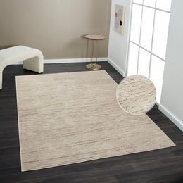 Teppich OTTO HOME, B:120cm H:9mm L:180cm, braun, Kunstfaser, Wohnzimmer, Teppiche, "Gael", dezenter Glanz, Schrumpf-Garn-Effekt, im Vintage-Look,