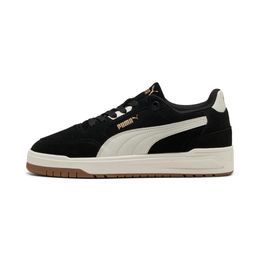 Puma Damen Sneaker "SHUFFLE DOWNTOWN SD", Gr. 46, schwarz, Schuhe, Obermaterial aus Leder, leicht profilierte Gummilaufsohle