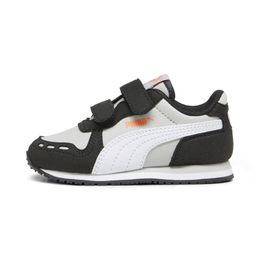 Puma Kinder Sneaker "CABANA RACER SL 20 V INF", Gr. 27, schwarz-wei&szlig;, Synthetik, Schuhe, mit sportlichem Retro-Stil, mit Klettverschluss, mit