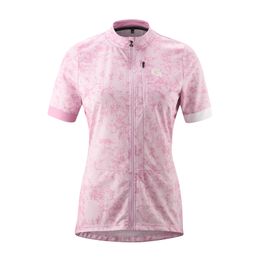 Gonso Damen Radtrikot "PRESOLANA", rosa, Gr. 46, 95% Polyester, 5% Elasthan, Trikots, Damen Radshirt kurzarm, atmungsaktives Fahrradtrikot mit