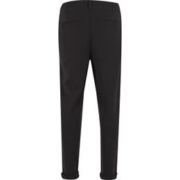 Urban Classics Herren Chinos "Urban Classics Cropped Interlock Jogg Chino"schwarz, Gr. M, unifarben, 60% Baumwolle, 40% Polyester, Hosen