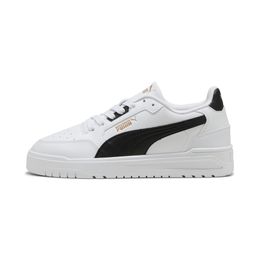 Puma Damen Sneaker "SHUFFLE DOWNTOWN", Gr. 40, schwarz-wei&szlig;, Schuhe, leicht profilierte Gummilaufsohle, Schn&uuml;rverschluss
