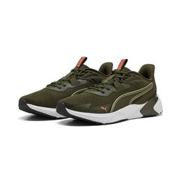 Puma Damen Trainingsschuh "DISPERSE XT 4", Gr. 46schwarz olive, lux army, Textil, Schuhe, Textil-Obermaterial, Gummilaufsohle mit PROTREAD-Technologie