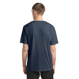 Jack Wolfskin Herren Funktionsshirt "VONNAN S/S T M", blau, Gr. M, Obermaterial: 100% Polyester, Shirts, feuchtigkeitsregulierend, atmungsaktiv,