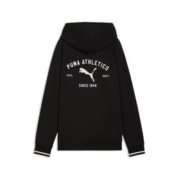 Puma Damen Kapuzensweatshirt "CLASS RELAXED HOODIE TR", schwarz, Gr. XS, unifarben, Sweatware, Obermaterial: 68% Baumwolle, 32% Polyester,