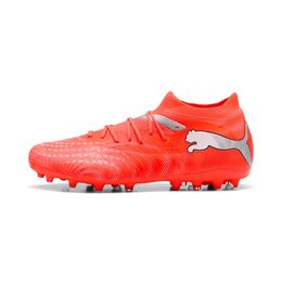 Puma Damen Fu&szlig;ballschuh "FUTURE 9 MATCH MG", Gr. 44,5glowing rot, Puma wei&szlig;, Puma schwarz, Puma silber, Synthetik, Schuhe, f&uuml;r Kunstrasenpl&auml;tze,