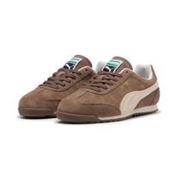 Puma Damen Sneaker "ARIZONA SD", Gr. 37, wei&szlig;, Leder, unifarben, Schuhe, mit Schn&uuml;rverschluss, mit profiliertem Gummi-Laufsohlenmaterial