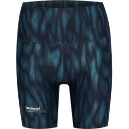 Hummel Sportshorts 'Hiit' Damen Gr&ouml;&szlig;e XL marine / azur