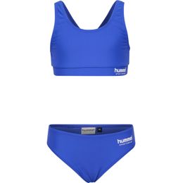 Hummel Sportbademode 'JR Solid' M&auml;dchen Gr&ouml;&szlig;e 152 ultramarinblau / wei&szlig;