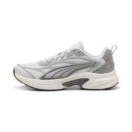 Puma Herren Sneaker "SOFTRIDE ESCALATE", Gr. 38,5, grau, Textil, Schuhe, f&uuml;r vielseitige Aktivit&auml;ten, atmungsaktives Obermaterial aus Textil