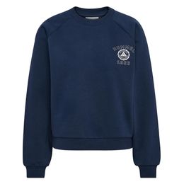 Hummel Sweatshirt 'Keeper' Damen Gr&ouml;&szlig;e M enzian / offwhite